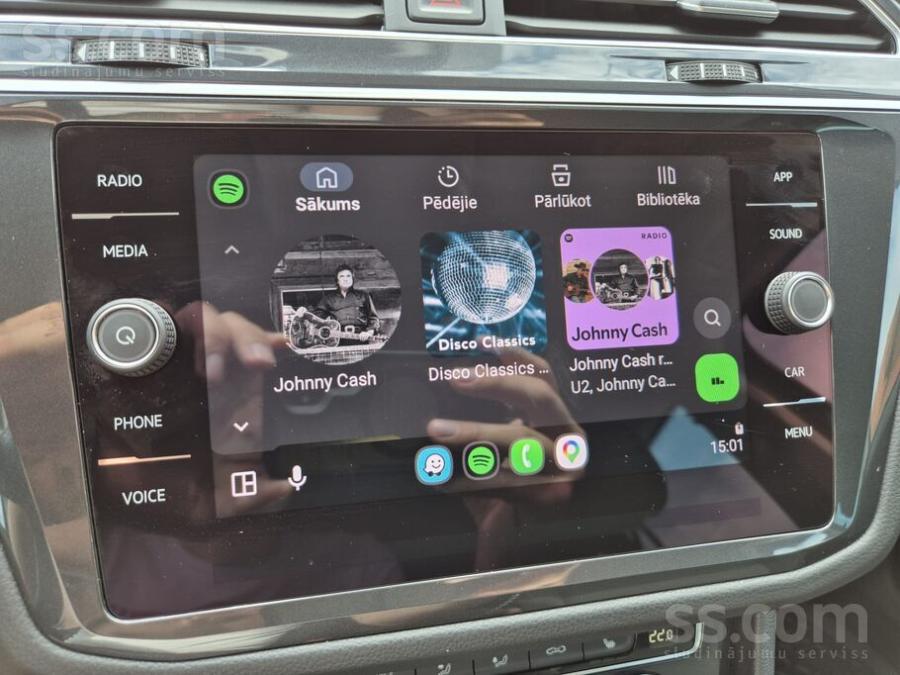 Pelēks Volkswagen Tiguan 2019 Rīga, ar dzinēja tilpumu 2.00 L un nobraukumu 107 tūkst. km par 18300 €, foto 16 vietnē AUTOMOTO.COM.LV