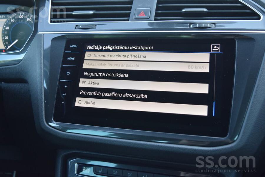 Pelēks Volkswagen Tiguan 2019 Rīga, ar dzinēja tilpumu 2.00 L un nobraukumu 188 tūkst. km par 21200 €, foto 9 vietnē AUTOMOTO.COM.LV