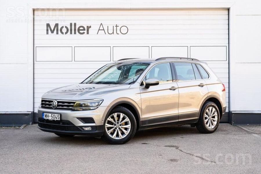 Pelēks Volkswagen Tiguan 2019 Rīga, ar dzinēja tilpumu 2.00 L un nobraukumu 157 tūkst. km par 15950 €, foto 1 vietnē AUTOMOTO.COM.LV