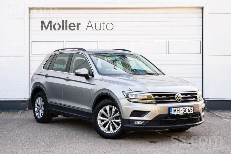 Pelēks Volkswagen Tiguan 2019 Rīga, ar dzinēja tilpumu 2.00 L un nobraukumu 157 tūkst. km par 15950 €, foto 3 vietnē AUTOMOTO.COM.LV