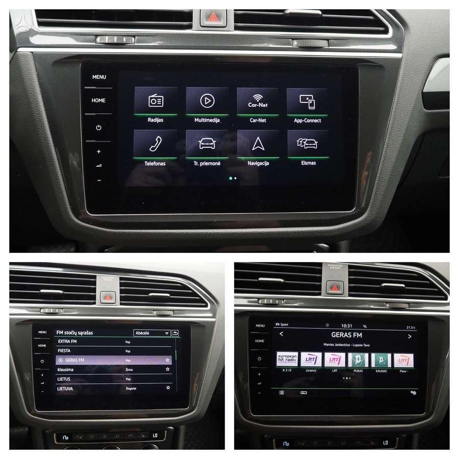 Grey Volkswagen Tiguan 2019 in Vilnius, with an engine capacity of 1.97 L and mileage of 137 thousand km for 20900 €, photo 20 on AUTOMOTO.COM.LV