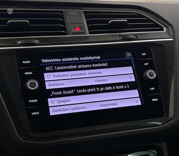 Pelēks Volkswagen Tiguan 2019 Marijampole, ar dzinēja tilpumu 1.97 L un nobraukumu 268 tūkst. km par 17999 €, foto 11 vietnē AUTOMOTO.COM.LV