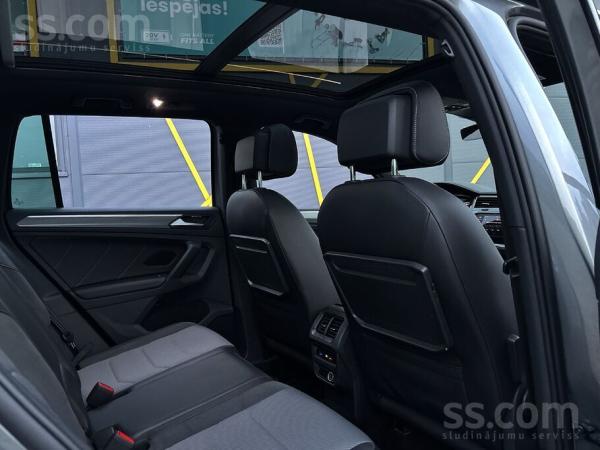 Grey Volkswagen Tiguan 2019 in Riga, with an engine capacity of 2.00 L and mileage of 254 thousand km for 18950 €, photo 9 on AUTOMOTO.COM.LV