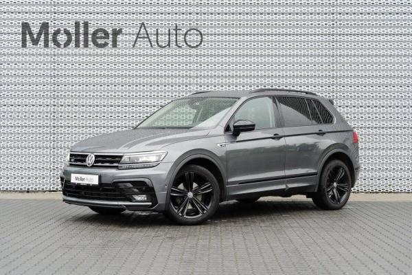 Pelēks Volkswagen Tiguan 2019 Mārupe, ar dzinēja tilpumu 2.00 L un nobraukumu 161 tūkst. km par 19200 €, foto 1 vietnē AUTOMOTO.COM.LV