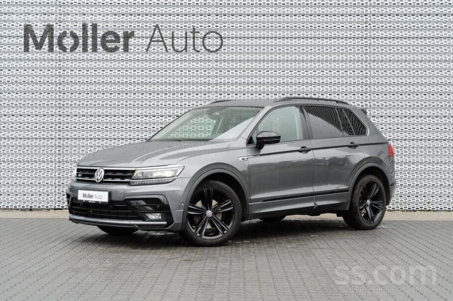 Pelēks Volkswagen Tiguan 2019 Rīga, ar dzinēja tilpumu 2.00 L un nobraukumu 161 tūkst. km par 19200 €, foto 1 vietnē AUTOMOTO.COM.LV