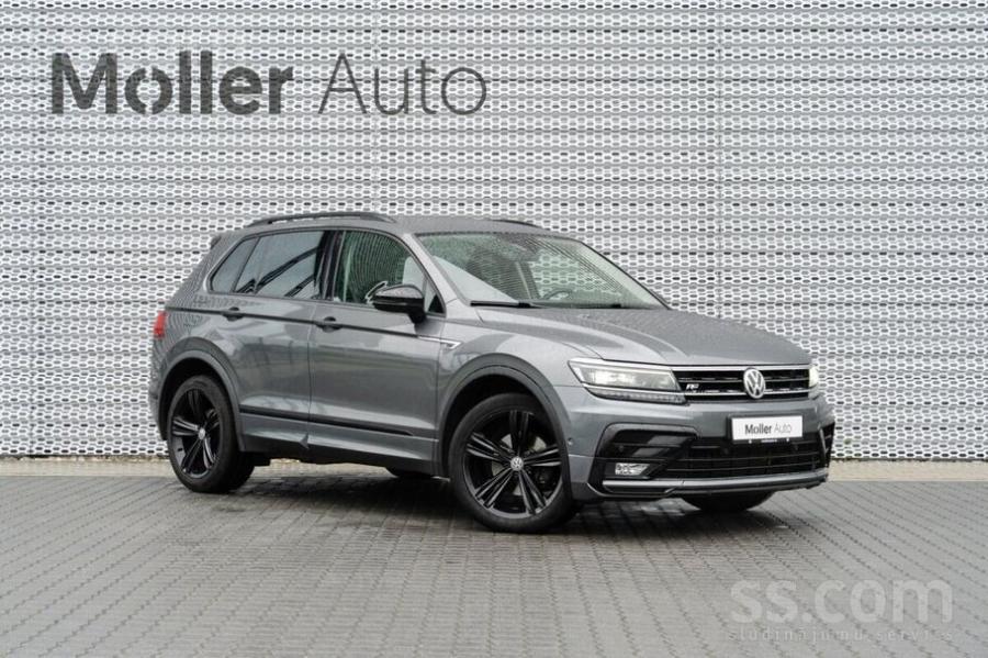 Pelēks Volkswagen Tiguan 2019 Rīga, ar dzinēja tilpumu 2.00 L un nobraukumu 161 tūkst. km par 19200 €, foto 3 vietnē AUTOMOTO.COM.LV