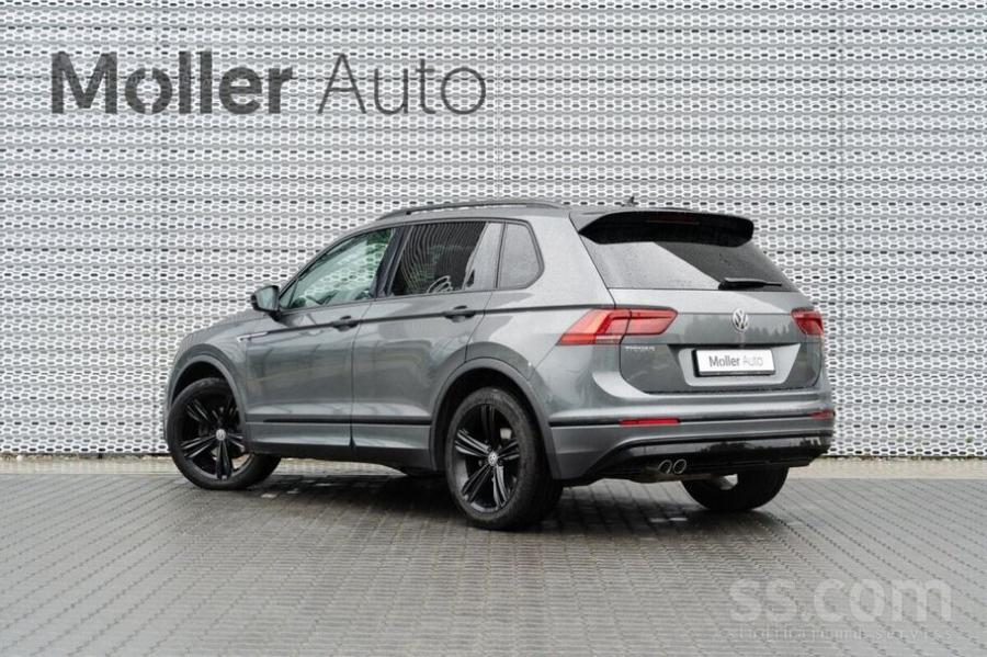 Pelēks Volkswagen Tiguan 2019 Rīga, ar dzinēja tilpumu 2.00 L un nobraukumu 161 tūkst. km par 19200 €, foto 4 vietnē AUTOMOTO.COM.LV