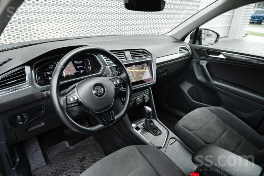 Pelēks Volkswagen Tiguan 2019 Rīga, ar dzinēja tilpumu 2.00 L un nobraukumu 161 tūkst. km par 19200 €, foto 10 vietnē AUTOMOTO.COM.LV