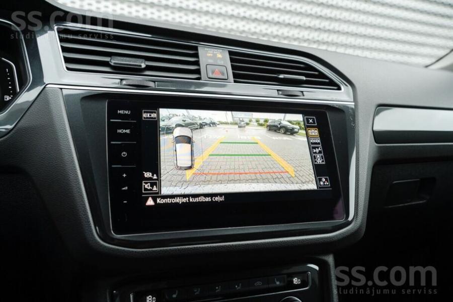 Pelēks Volkswagen Tiguan 2019 Rīga, ar dzinēja tilpumu 2.00 L un nobraukumu 161 tūkst. km par 19200 €, foto 15 vietnē AUTOMOTO.COM.LV