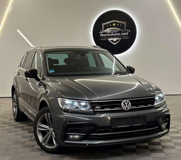Grey Volkswagen Tiguan 2019 in Marijampole, with an engine capacity of 1.97 L and mileage of 268 thousand km for 17999 €, photo 1 on AUTOMOTO.COM.LV