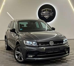 Grey Volkswagen Tiguan 2019 in Marijampole, with an engine capacity of 1.97 L and mileage of 268 thousand km for 17999 €, photo  on AUTOMOTO.COM.LV