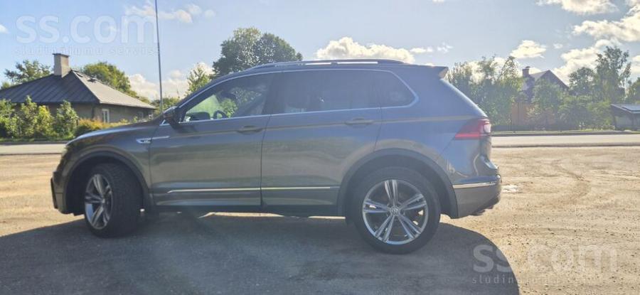 Pelēks Volkswagen Tiguan 2019 Cēsis, ar dzinēja tilpumu 2.00 L un nobraukumu 193 tūkst. km par 20800 €, foto 3 vietnē AUTOMOTO.COM.LV