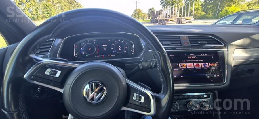 Pelēks Volkswagen Tiguan 2019 Cēsis, ar dzinēja tilpumu 2.00 L un nobraukumu 193 tūkst. km par 20800 €, foto 9 vietnē AUTOMOTO.COM.LV