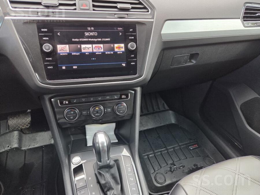 Pelēks Volkswagen Tiguan 2019 Valmiera, ar dzinēja tilpumu 2.00 L un nobraukumu 230 tūkst. km par 15500 €, foto 14 vietnē AUTOMOTO.COM.LV