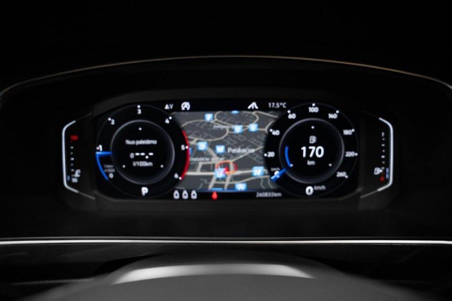 Pelēks Volkswagen Tiguan 2019 Viļņa, ar dzinēja tilpumu 2.00 L un nobraukumu 258 tūkst. km par 15950 €, foto 15 vietnē AUTOMOTO.COM.LV