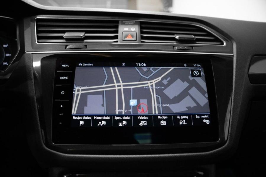 Pelēks Volkswagen Tiguan 2019 Viļņa, ar dzinēja tilpumu 2.00 L un nobraukumu 258 tūkst. km par 15950 €, foto 23 vietnē AUTOMOTO.COM.LV
