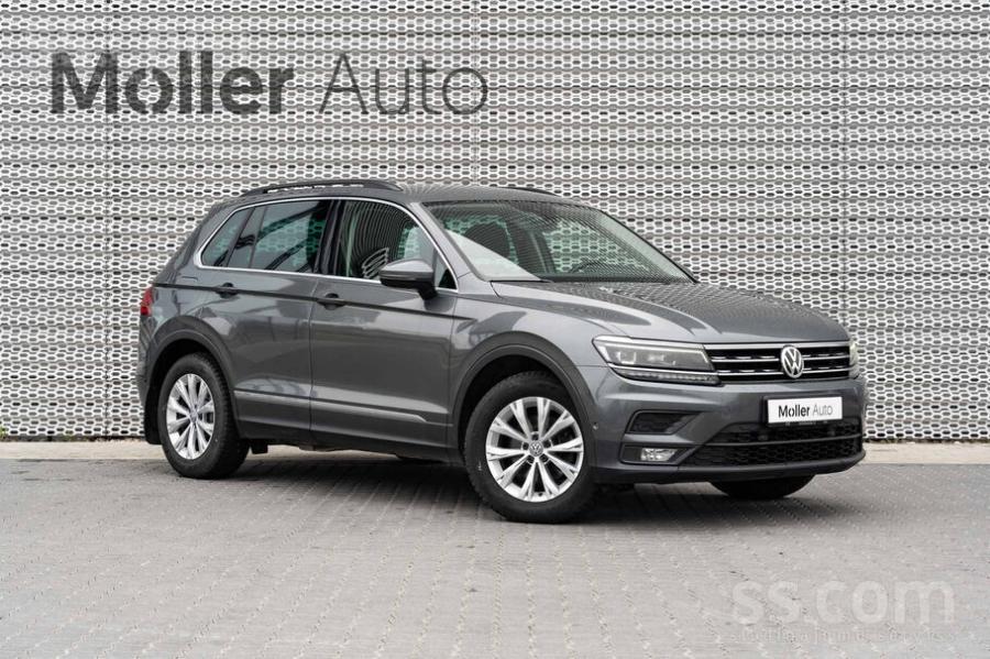 Grey Volkswagen Tiguan 2020 in Riga, with an engine capacity of 2.00 L and mileage of 148 thousand km for 7850 €, photo 2 on AUTOMOTO.COM.LV