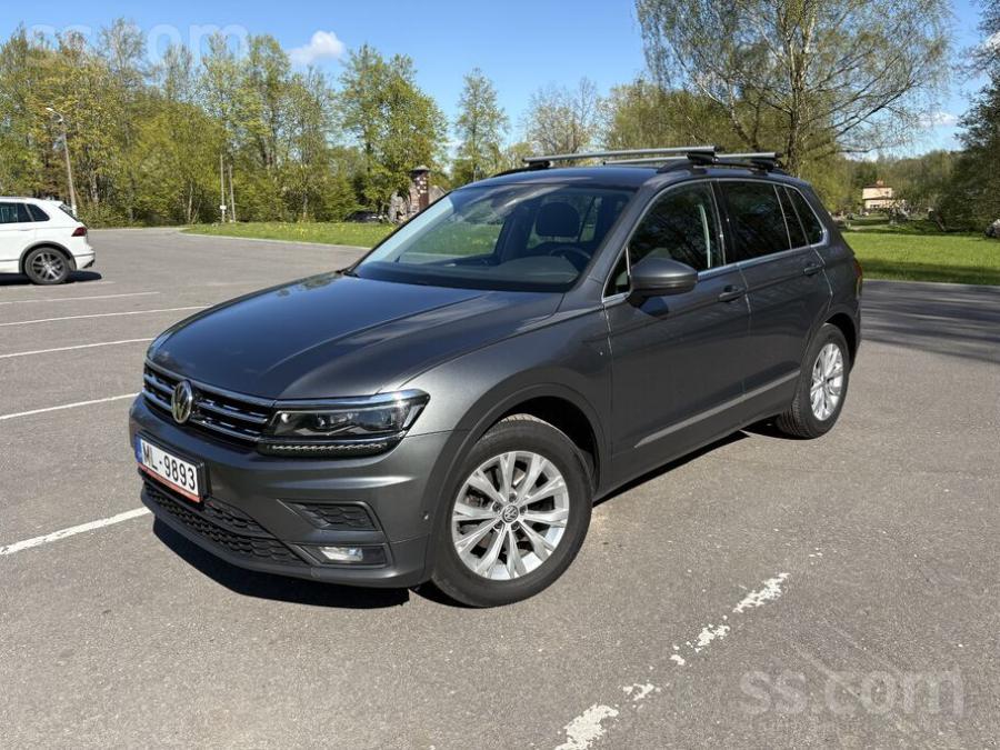 Pelēks Volkswagen Tiguan 2020 Rīga, ar dzinēja tilpumu 2.00 L un nobraukumu 148 tūkst. km par 24900 €, foto 6 vietnē AUTOMOTO.COM.LV