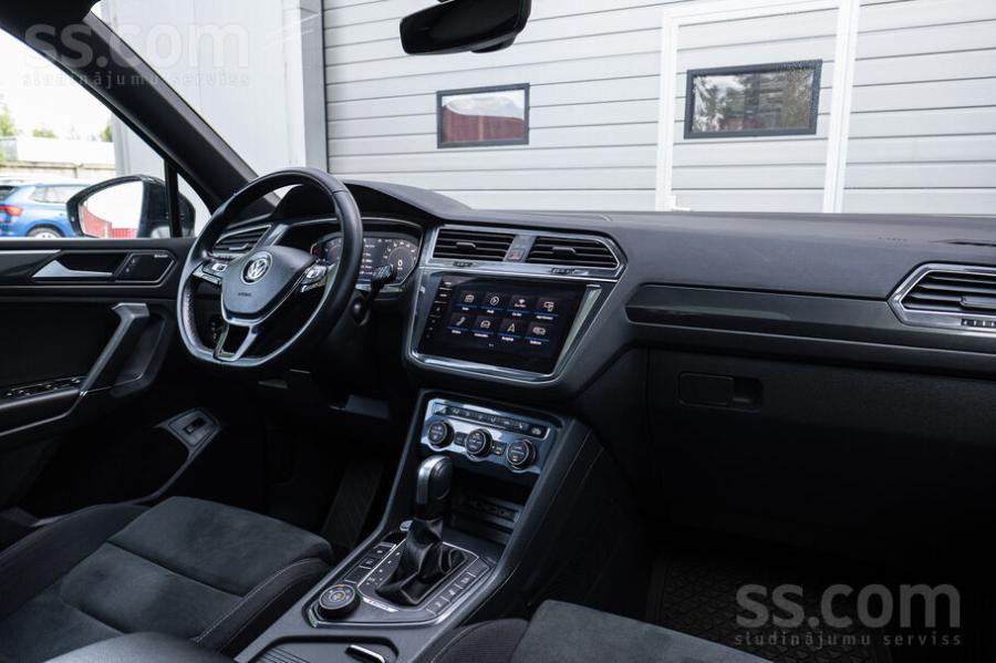 Pelēks Volkswagen Tiguan 2020 Jelgava, ar dzinēja tilpumu 2.00 L un nobraukumu 143 tūkst. km par 27250 €, foto 10 vietnē AUTOMOTO.COM.LV
