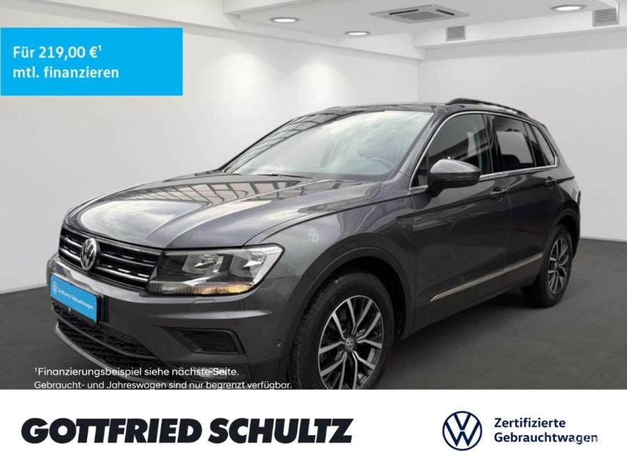Pelēks Volkswagen Tiguan 2020 Kauņa, ar dzinēja tilpumu 1.50 L un nobraukumu 39 tūkst. km par 22894 €, foto 1 vietnē AUTOMOTO.COM.LV