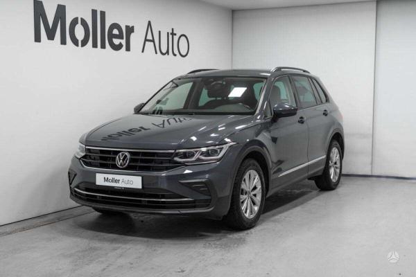 Pelēks Volkswagen Tiguan 2020 Viļņa, ar dzinēja tilpumu 1.50 L un nobraukumu 102 tūkst. km par 22500 €, foto 1 vietnē AUTOMOTO.COM.LV