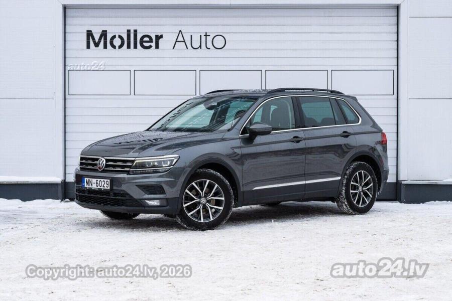 Grey Volkswagen Tiguan 2020 in Riga, with an engine capacity of 2.00 L and mileage of 100 thousand km for 20035 €, photo 1 on AUTOMOTO.COM.LV
