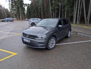 Pelēks Volkswagen Tiguan 2020 Klaipėda, ar dzinēja tilpumu 1.50 L un nobraukumu 89 tūkst. km par 19500 €, foto  vietnē AUTOMOTO.COM.LV
