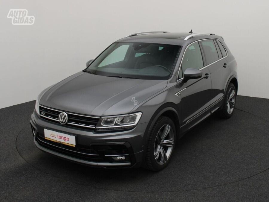Pelēks Volkswagen Tiguan 2020 Viļņa, ar dzinēja tilpumu 2.00 L un nobraukumu 224 tūkst. km par 21799 €, foto 1 vietnē AUTOMOTO.COM.LV