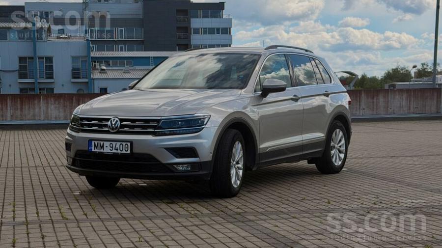 Серый Фольксваген Тигуан 2020 в Рига, объемом двигателя 1.50 л и пробегом 80 тыс. км за 20500 €, фото 1 на AUTOMOTO.COM.LV