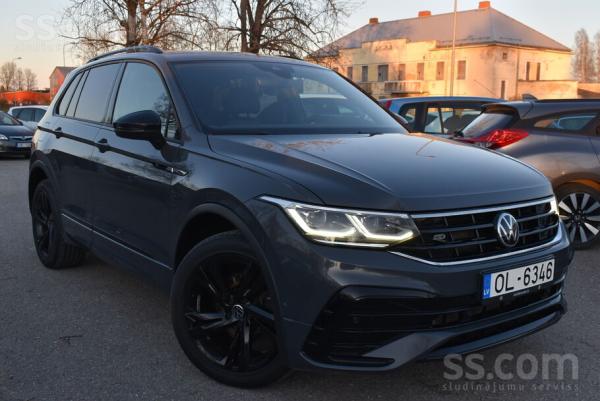 Grey Volkswagen Tiguan 2020 in Kuldiga, with an engine capacity of 2.00 L and mileage of 0 thousand km for 24990 €, photo 4 on AUTOMOTO.COM.LV