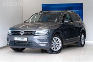 Grey Volkswagen Tiguan 2020 in Riga, with an engine capacity of 1.50 L and mileage of 143 thousand km for 17990 €, photo  on AUTOMOTO.COM.LV