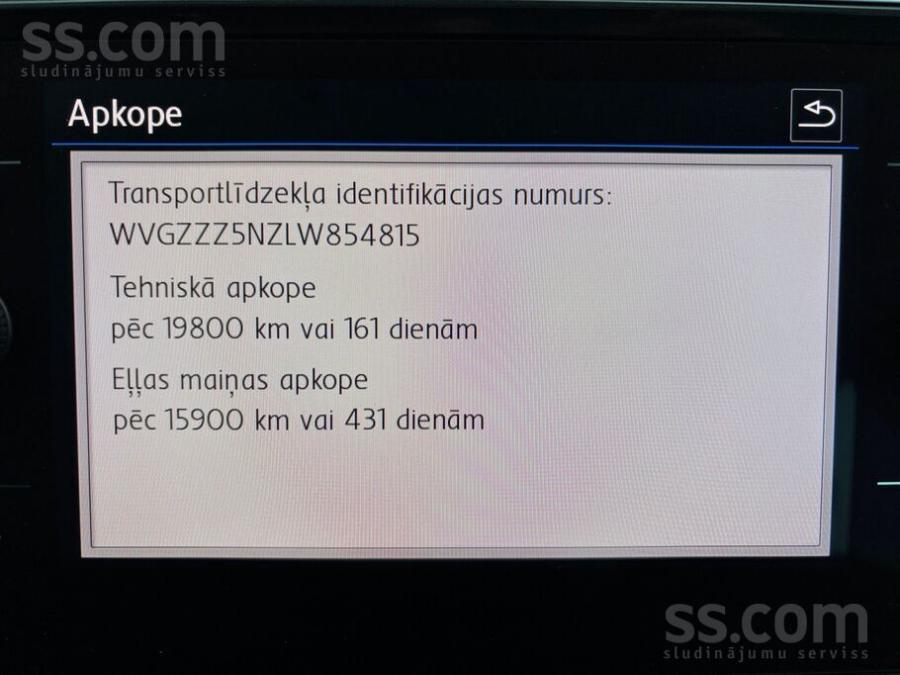 Pelēks Volkswagen Tiguan 2020 Rīga, ar dzinēja tilpumu 1.50 L un nobraukumu 98 tūkst. km par 19300 €, foto 28 vietnē AUTOMOTO.COM.LV