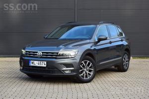 Grey Volkswagen Tiguan 2020 in Riga, with an engine capacity of 2.00 L and mileage of 131 thousand km for 19750 €, photo  on AUTOMOTO.COM.LV