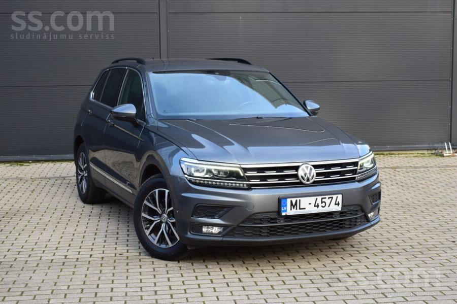Pelēks Volkswagen Tiguan 2020 Rīga, ar dzinēja tilpumu 2.00 L un nobraukumu 131 tūkst. km par 19750 €, foto 4 vietnē AUTOMOTO.COM.LV