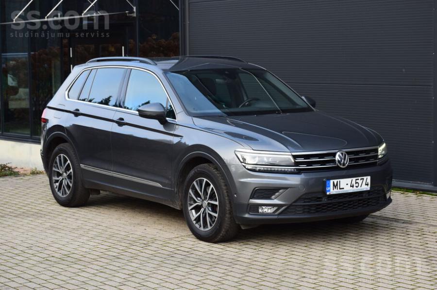 Pelēks Volkswagen Tiguan 2020 Rīga, ar dzinēja tilpumu 2.00 L un nobraukumu 131 tūkst. km par 19750 €, foto 6 vietnē AUTOMOTO.COM.LV