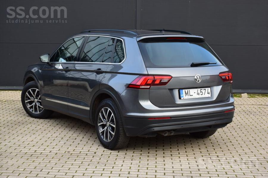 Pelēks Volkswagen Tiguan 2020 Rīga, ar dzinēja tilpumu 2.00 L un nobraukumu 131 tūkst. km par 19750 €, foto 8 vietnē AUTOMOTO.COM.LV
