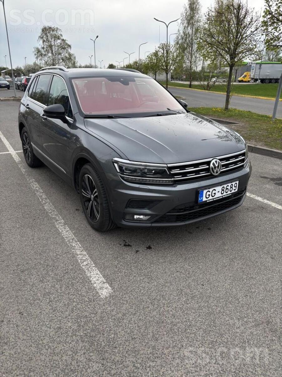 Pelēks Volkswagen Tiguan 2020 Rīga, ar dzinēja tilpumu 2.00 L un nobraukumu 175 tūkst. km par 17900 €, foto 5 vietnē AUTOMOTO.COM.LV