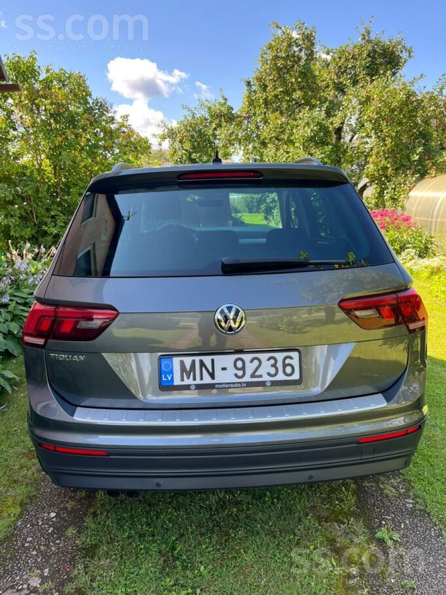 Pelēks Volkswagen Tiguan 2020 Ogre, ar dzinēja tilpumu 1.50 L un nobraukumu 97 tūkst. km par 18100 €, foto 8 vietnē AUTOMOTO.COM.LV