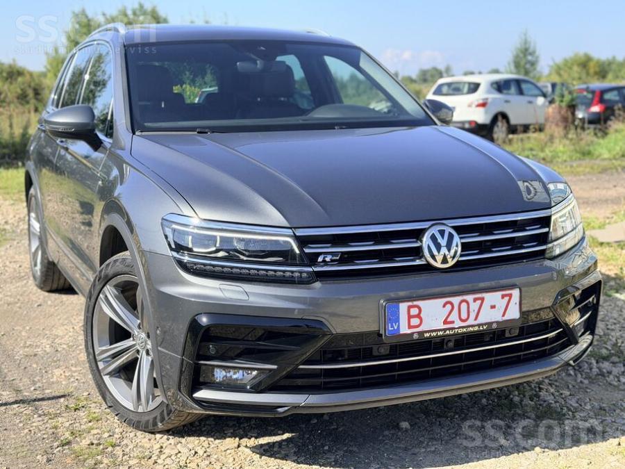 Pelēks Volkswagen Tiguan 2020 Rīga, ar dzinēja tilpumu 2.00 L un nobraukumu 180 tūkst. km par 19995 €, foto 1 vietnē AUTOMOTO.COM.LV