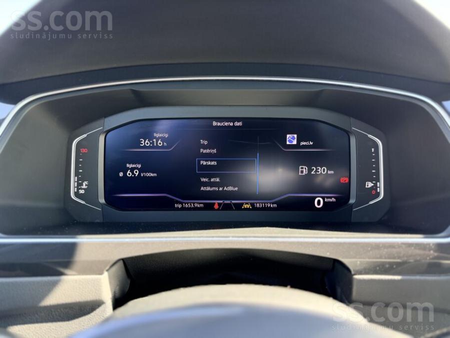Pelēks Volkswagen Tiguan 2020 Rīga, ar dzinēja tilpumu 2.00 L un nobraukumu 180 tūkst. km par 19995 €, foto 17 vietnē AUTOMOTO.COM.LV