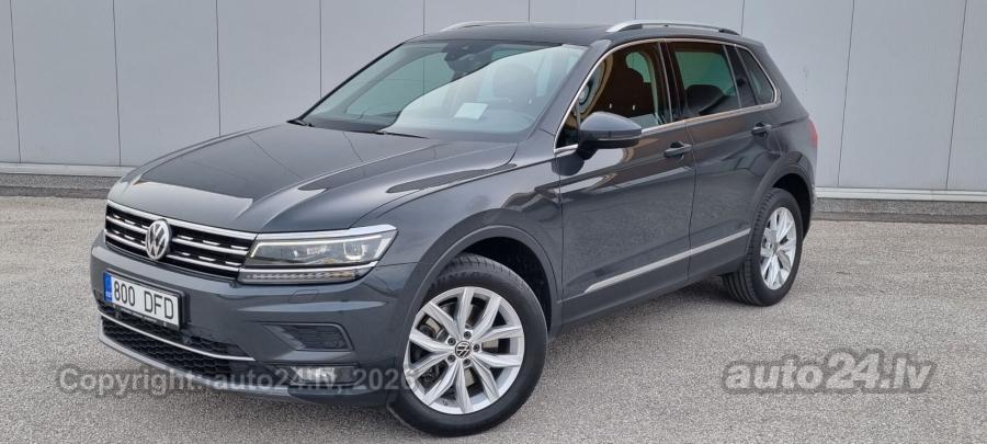 Grey Volkswagen Tiguan 2020 in Tallinn, with an engine capacity of 2.00 L and mileage of 193 thousand km for 23999 €, photo 1 on AUTOMOTO.COM.LV