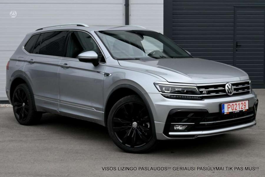 Grey Volkswagen Tiguan 2020 in Kretinga, with an engine capacity of 1.98 L and mileage of 129 thousand km for 22599 €, photo 1 on AUTOMOTO.COM.LV