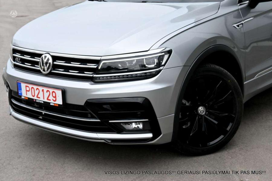Grey Volkswagen Tiguan 2020 in Kretinga, with an engine capacity of 1.98 L and mileage of 129 thousand km for 22599 €, photo 5 on AUTOMOTO.COM.LV