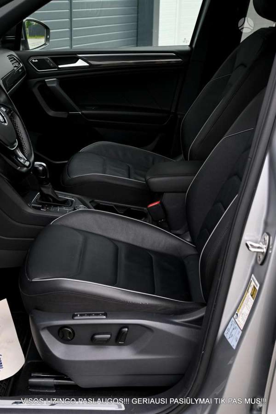 Grey Volkswagen Tiguan 2020 in Kretinga, with an engine capacity of 1.98 L and mileage of 129 thousand km for 22599 €, photo 19 on AUTOMOTO.COM.LV