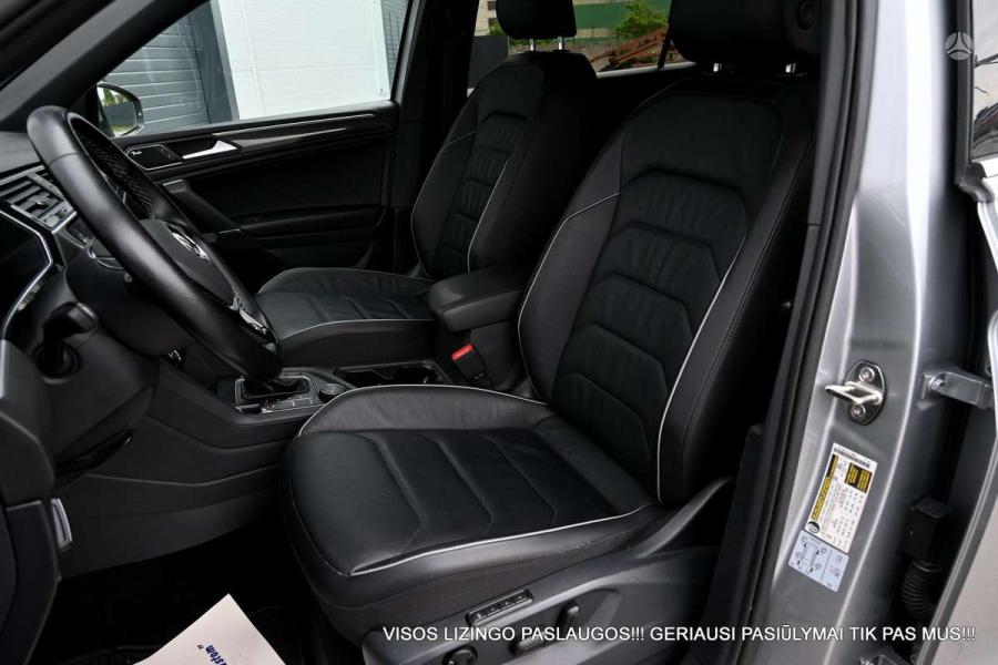 Grey Volkswagen Tiguan 2020 in Kretinga, with an engine capacity of 1.98 L and mileage of 129 thousand km for 22599 €, photo 20 on AUTOMOTO.COM.LV