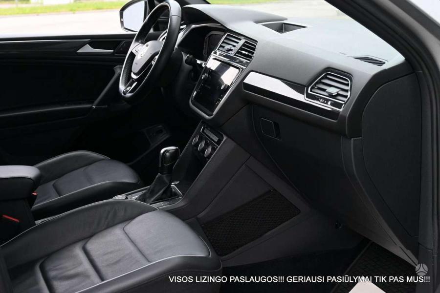 Grey Volkswagen Tiguan 2020 in Kretinga, with an engine capacity of 1.98 L and mileage of 129 thousand km for 22599 €, photo 27 on AUTOMOTO.COM.LV