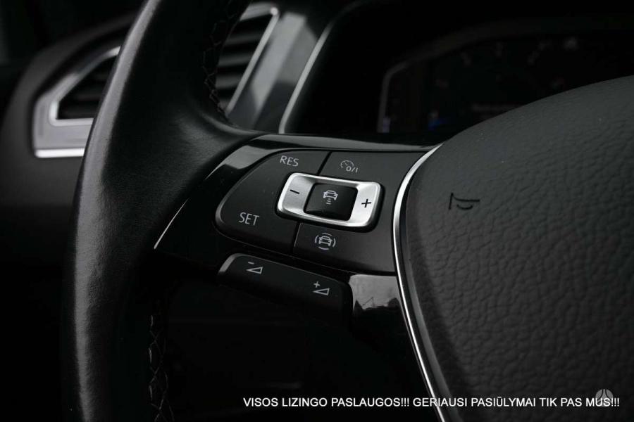 Grey Volkswagen Tiguan 2020 in Kretinga, with an engine capacity of 1.98 L and mileage of 129 thousand km for 22599 €, photo 34 on AUTOMOTO.COM.LV