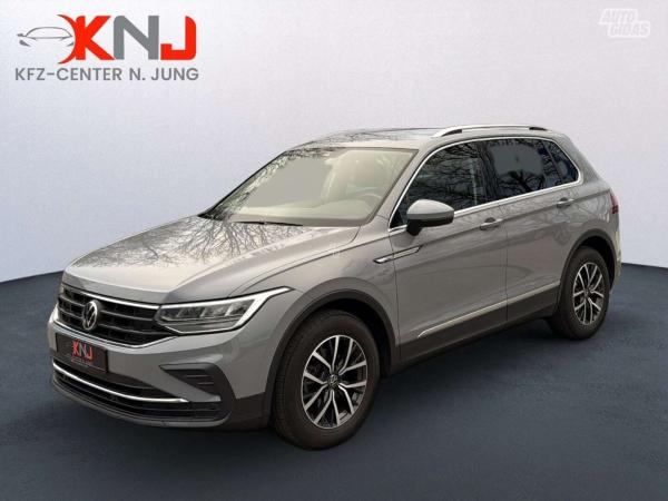 Grey Volkswagen Tiguan 2021 in Kaunas, with an engine capacity of 1.50 L and mileage of 65 thousand km for 26830 €, photo 1 on AUTOMOTO.COM.LV