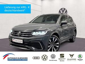 Grey Volkswagen Tiguan 2021 in Kaunas, with an engine capacity of 1.40 L and mileage of 96 thousand km for 32576 €, photo  on AUTOMOTO.COM.LV