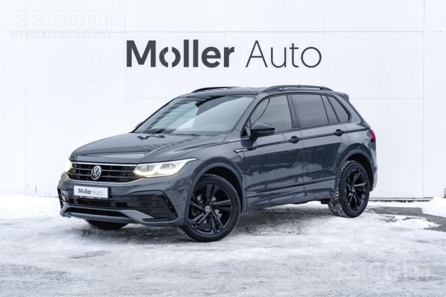 Pelēks Volkswagen Tiguan 2021 Rīga, ar dzinēja tilpumu 2.00 L un nobraukumu 67 tūkst. km par 29650 €, foto 1 vietnē AUTOMOTO.COM.LV